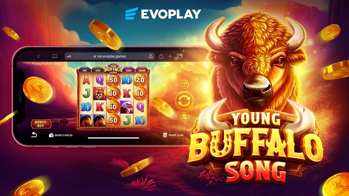 Evoplay ventures into the wild with Young Buffalo Song - ﻿Games Magazine Brasil