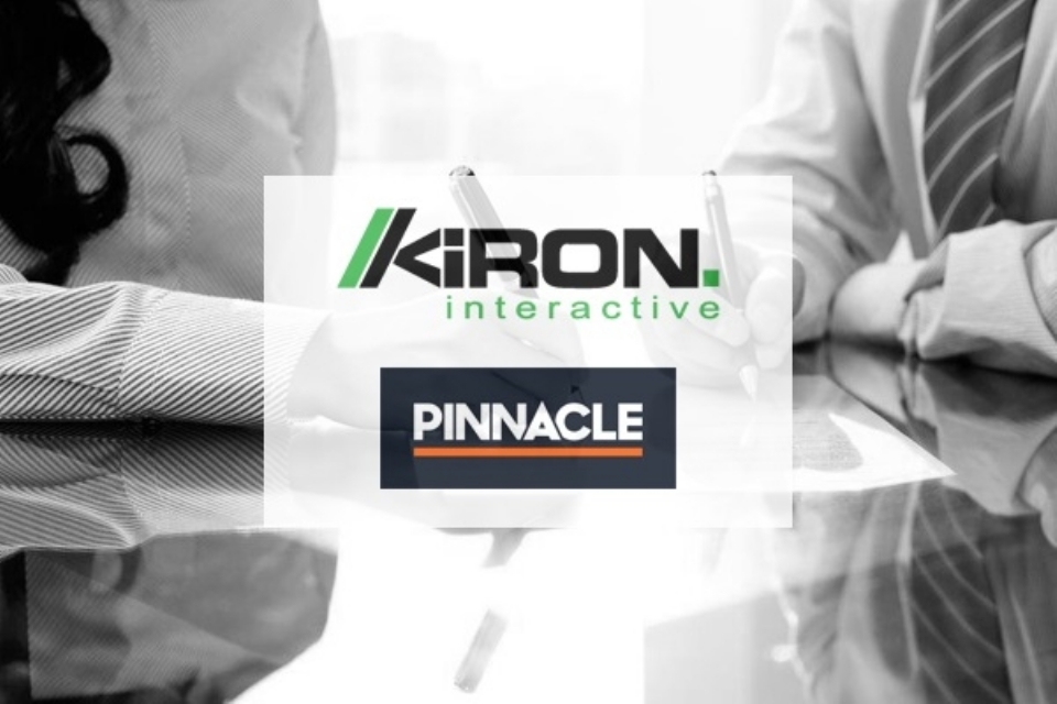 Kiron Interactive signs deal with Pinnacle - ﻿Games Magazine Brasil