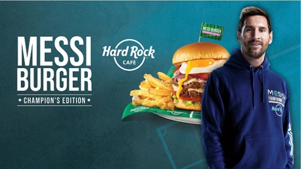 Hard Rock Cafe to bring Champion's Edition of Messi Burger to fans ...