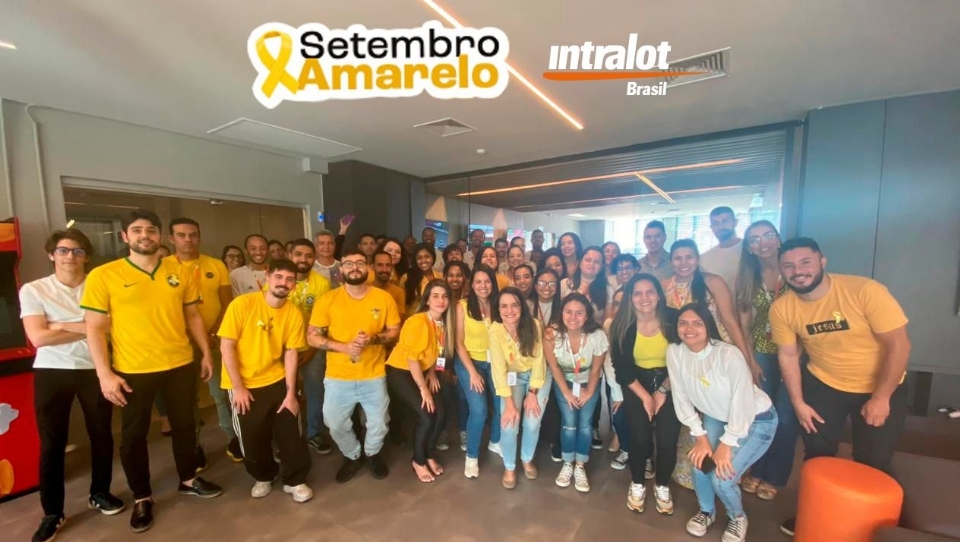 Intralot do Brasil celebrated Life in Yellow September - ﻿Games Magazine Brasil