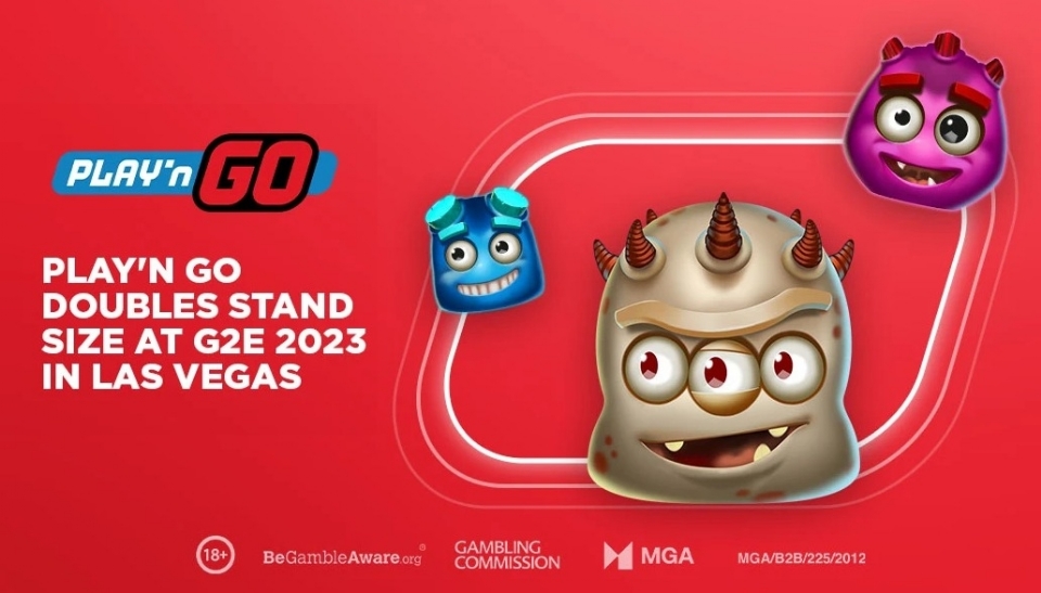 Play N Go Doubles Stand Size At G2e 2023 In Las Vegas ï Games Magazine