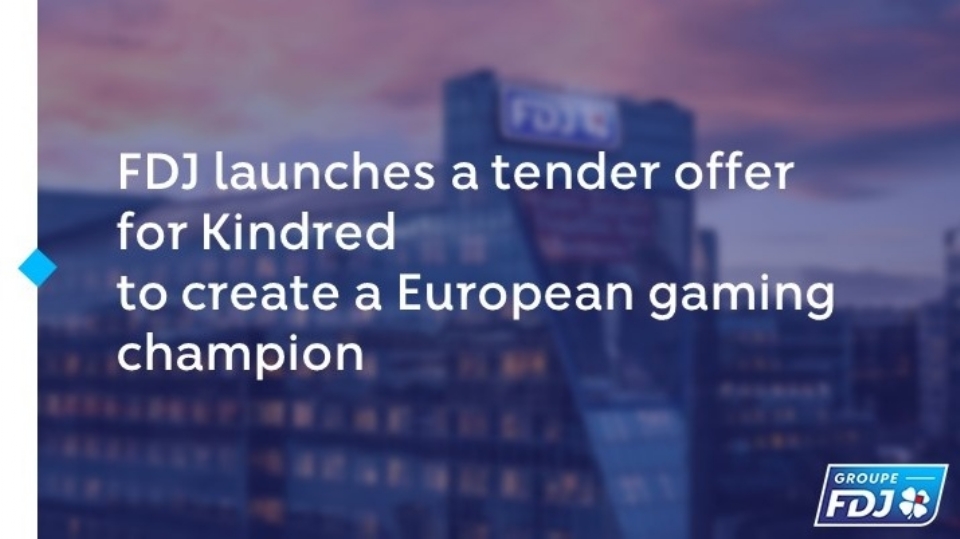 France's FDJ offers US$2.8 billion for online gaming firm Kindred ...