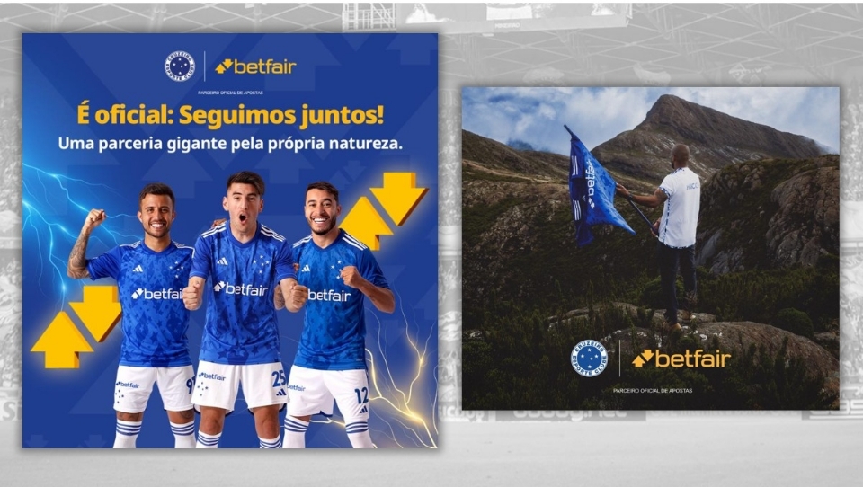 Betfair renews master sponsorship contract with Cruzeiro until December ...