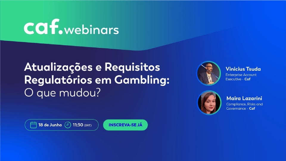 Webinar da Caf discutirá atualizações e requisitos regulatórios em ...