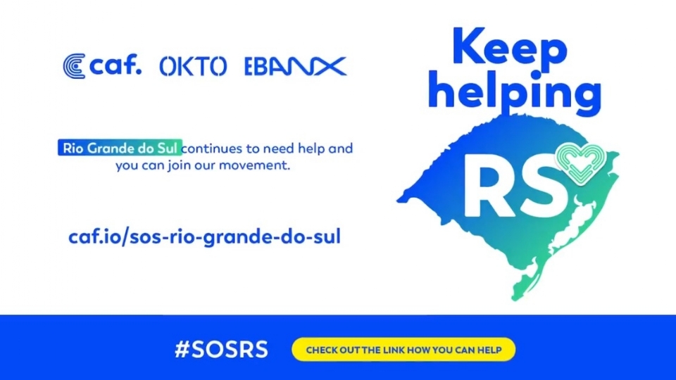 Caf and OKTO join forces and launch solidarity campaign to help Rio Grande do Sul victims ...