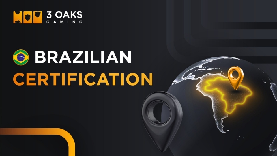 3 Oaks Gaming achieves certification for Brazilian market - ﻿Games Magazine Brasil