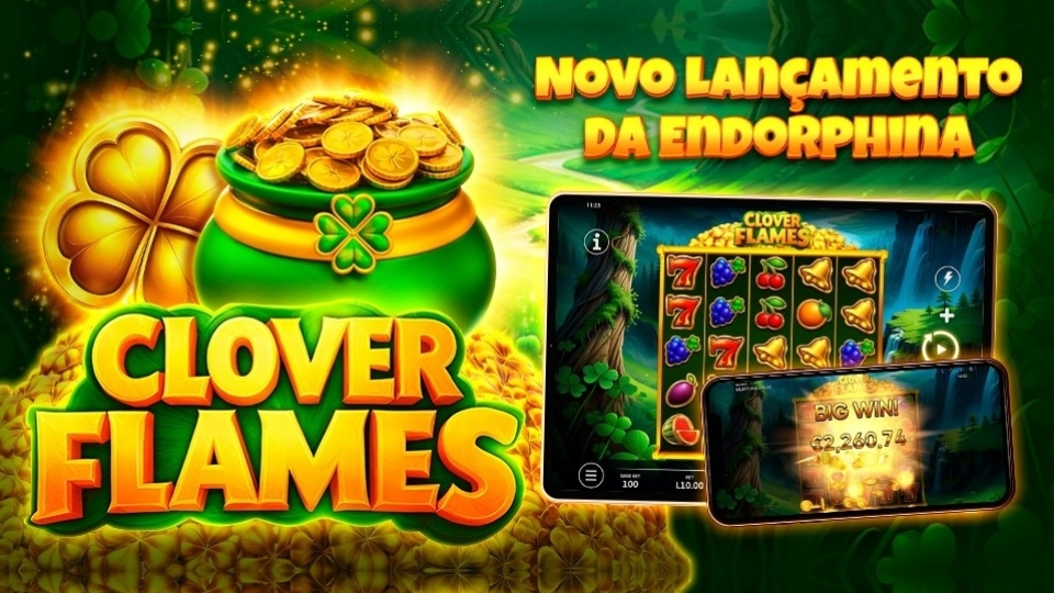 Endorphina unveils Clover Flames – A magical Irish-themed slot ...