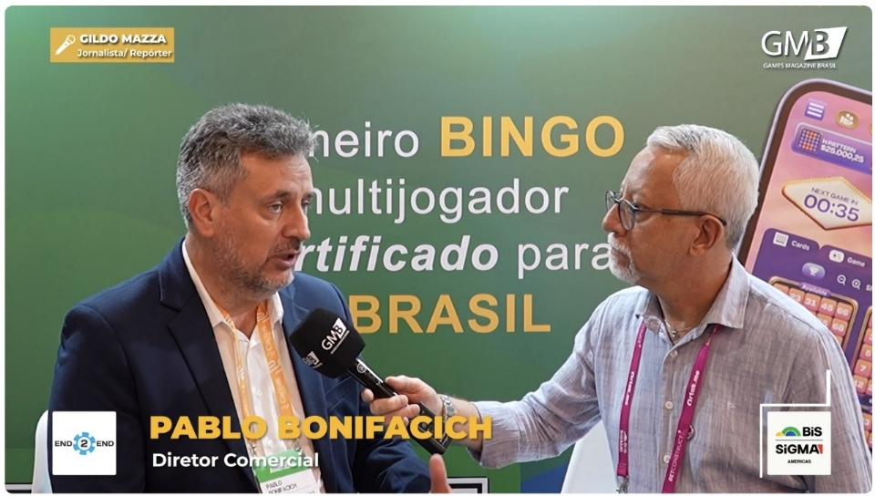 “END 2 END certified the first multiplayer bingo in Brazil equipped ...