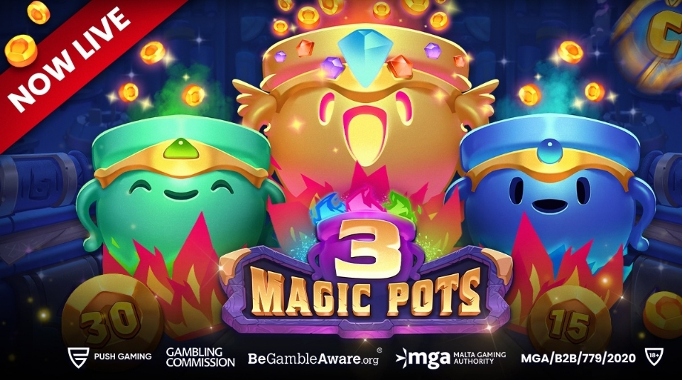 Push Gaming cooks up spellbinding prizes in “3 Magic Pots” - ﻿Games ...